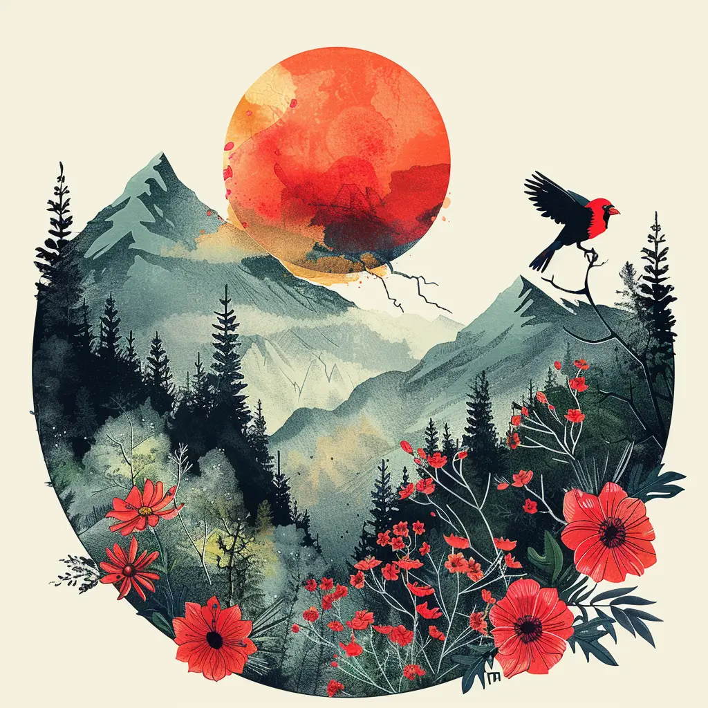 Nature Graphic Design: Exploring the Aesthetic Harmony